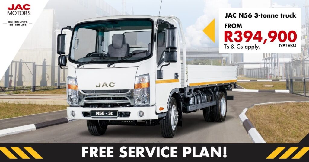 JAC Bakkies & Trucks for Sale | JAC Motors Midrand