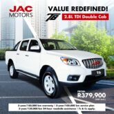 Bakkie and Trucks Special Deals from JAC Midrand