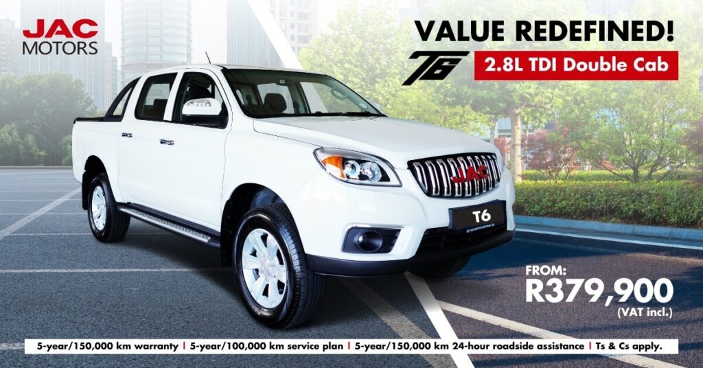 JAC Bakkies & Trucks for Sale | JAC Motors Midrand