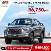 JAC Motors Midrand | JAC Bakkies & Trucks | Best Prices & Models